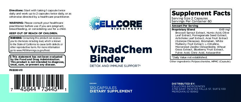 ViRadChem Binder by CellCore - Energy Healing Approach